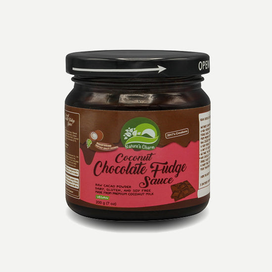 Coconut Chocolate Fudge Sauce – Nature's Charm Market